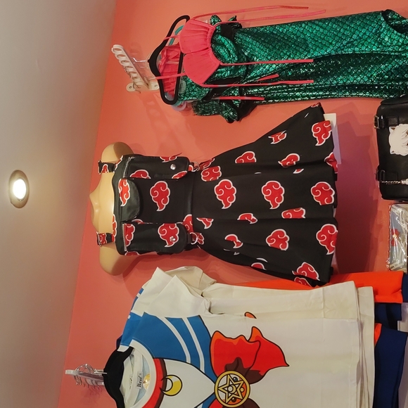 SUGOI | Dresses | New Anime Naruto Akatsuki Jumper Dress | Poshmark